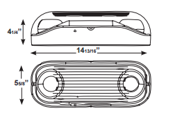 RMR16WP-Wet Location EM – New Horizon Lighting